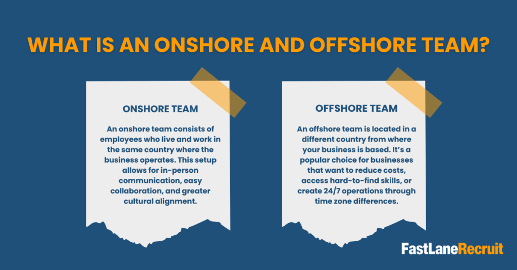 What Is an Onshore and Offshore Team?